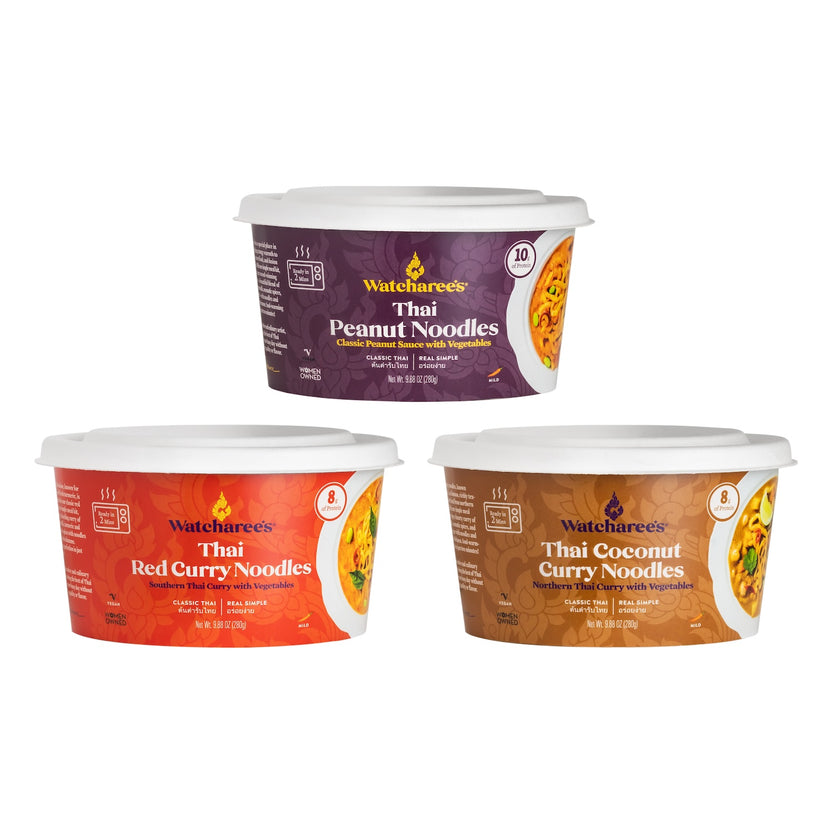 Thai Noodles Variety 6-Pack – Watcharee's